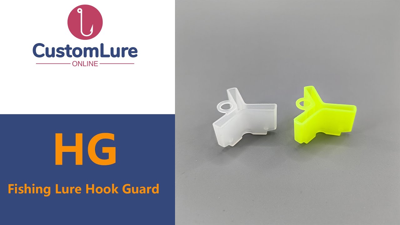 Fishing Lure Treble Hook Protection Guard - YouTube