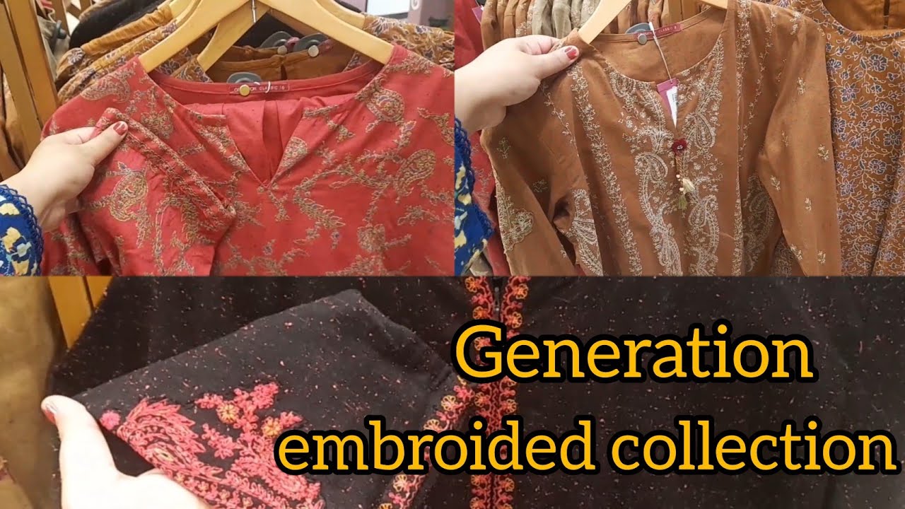 Generation embroided winter collection #generation #generation factory ...