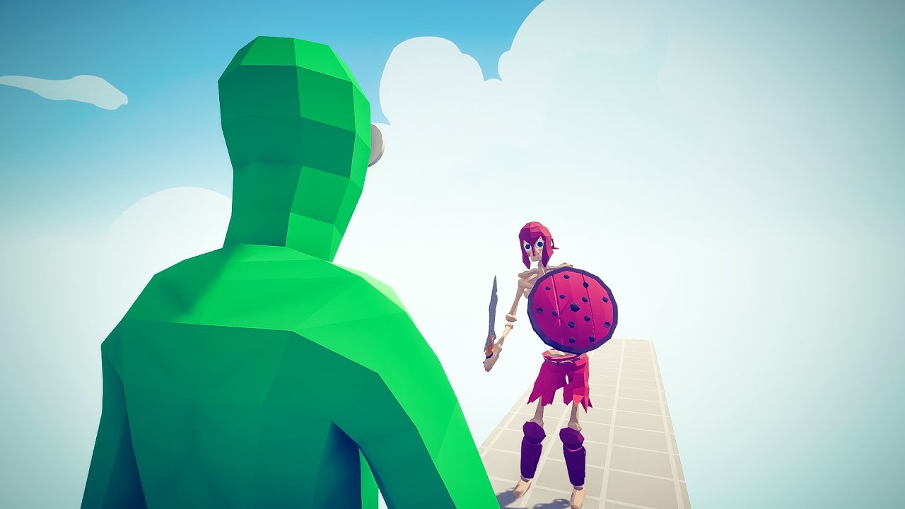 Zombie 1 VS 1 Every Unit (new map) - TABS Modded Gameplay - YouTube