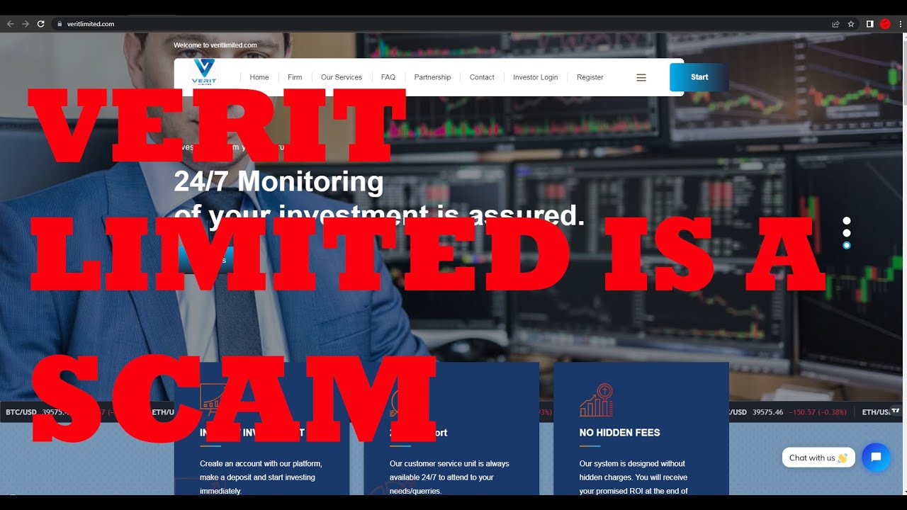 Verit Limited is a SCAM Investing Website! - YouTube