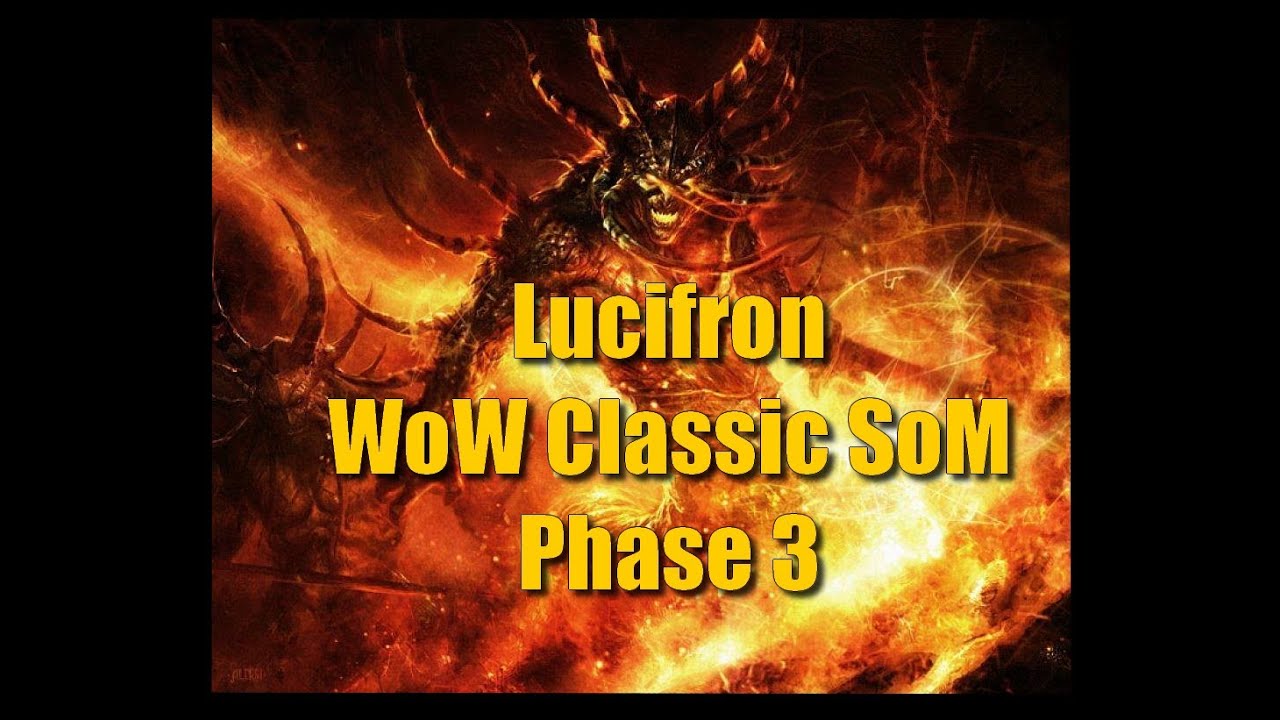 Lucifron - WoW Classic Season of Mastery - Warrior First DPS - Phase 3 ...