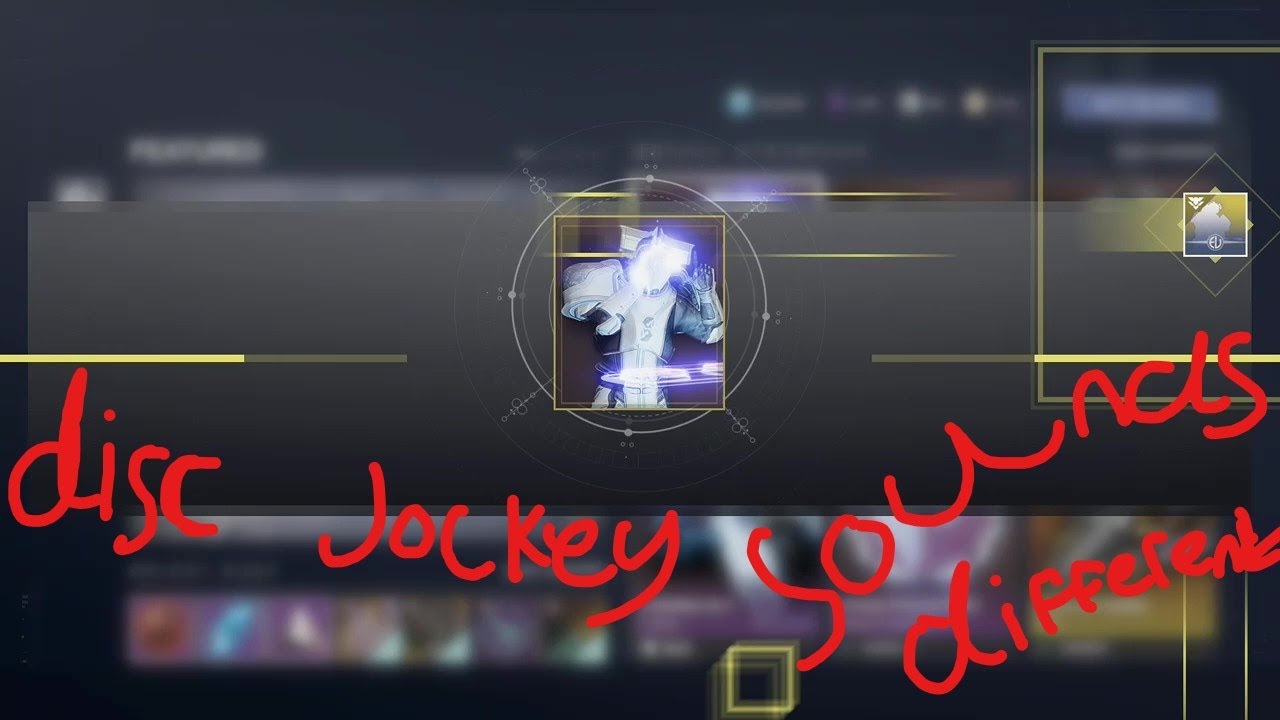 The new disc jockey emote sounds different - YouTube