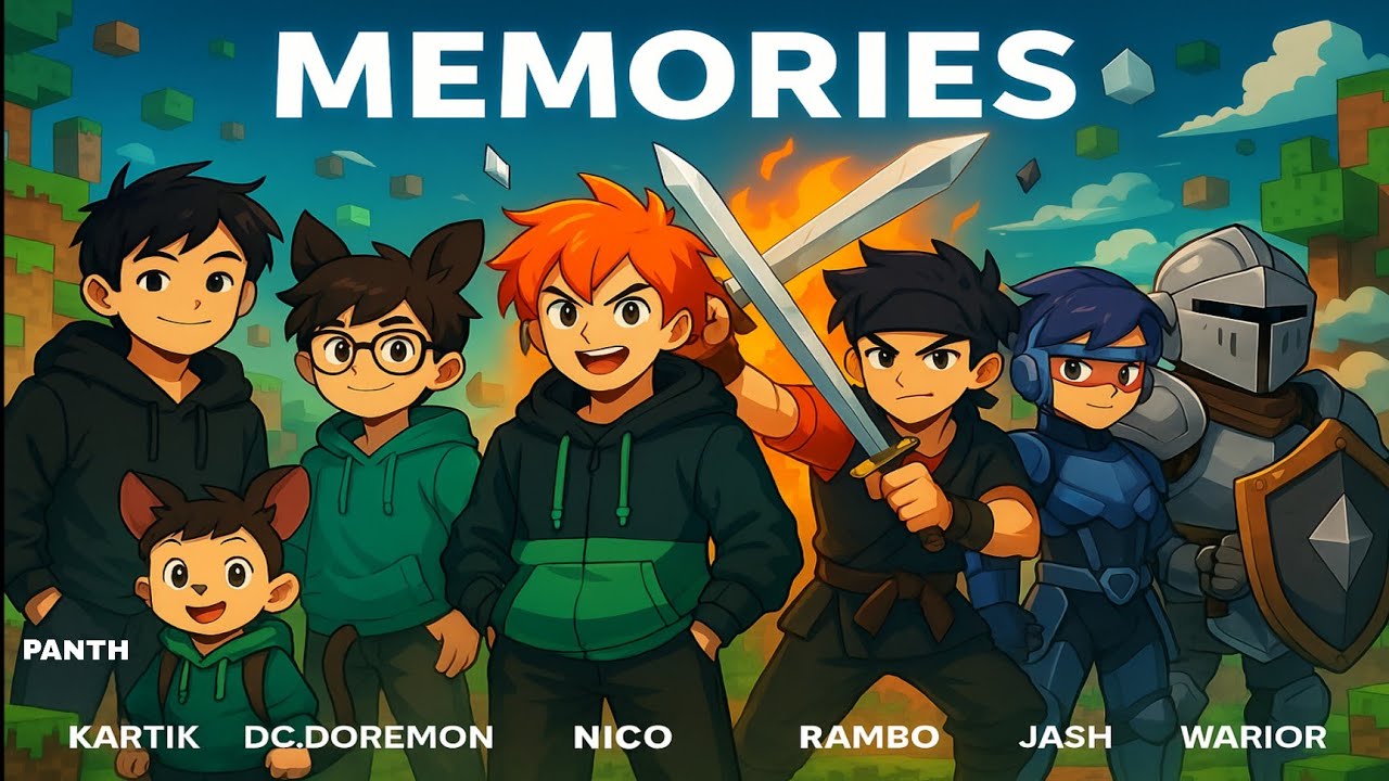 MEMORIES 🎮 | Minecraft × Friendship × Nostalgia - YouTube