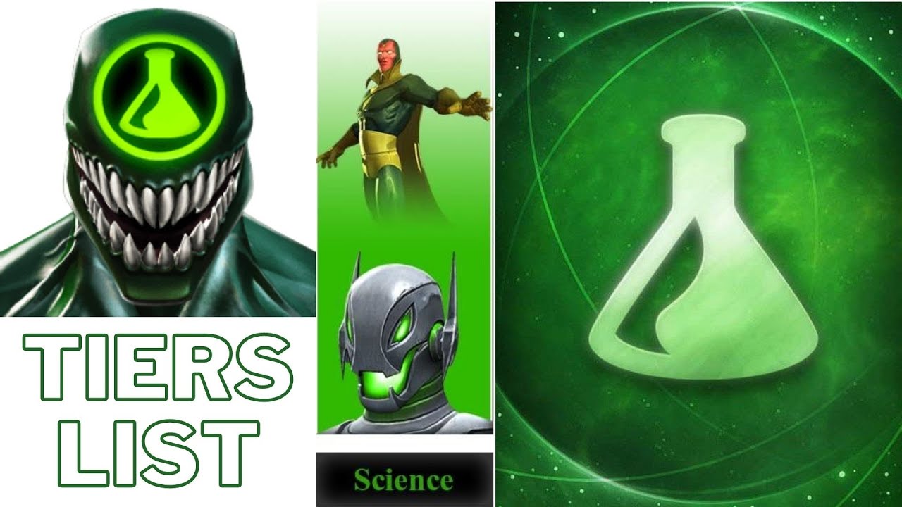 tiers liste science novembre 2021 mcoc - YouTube