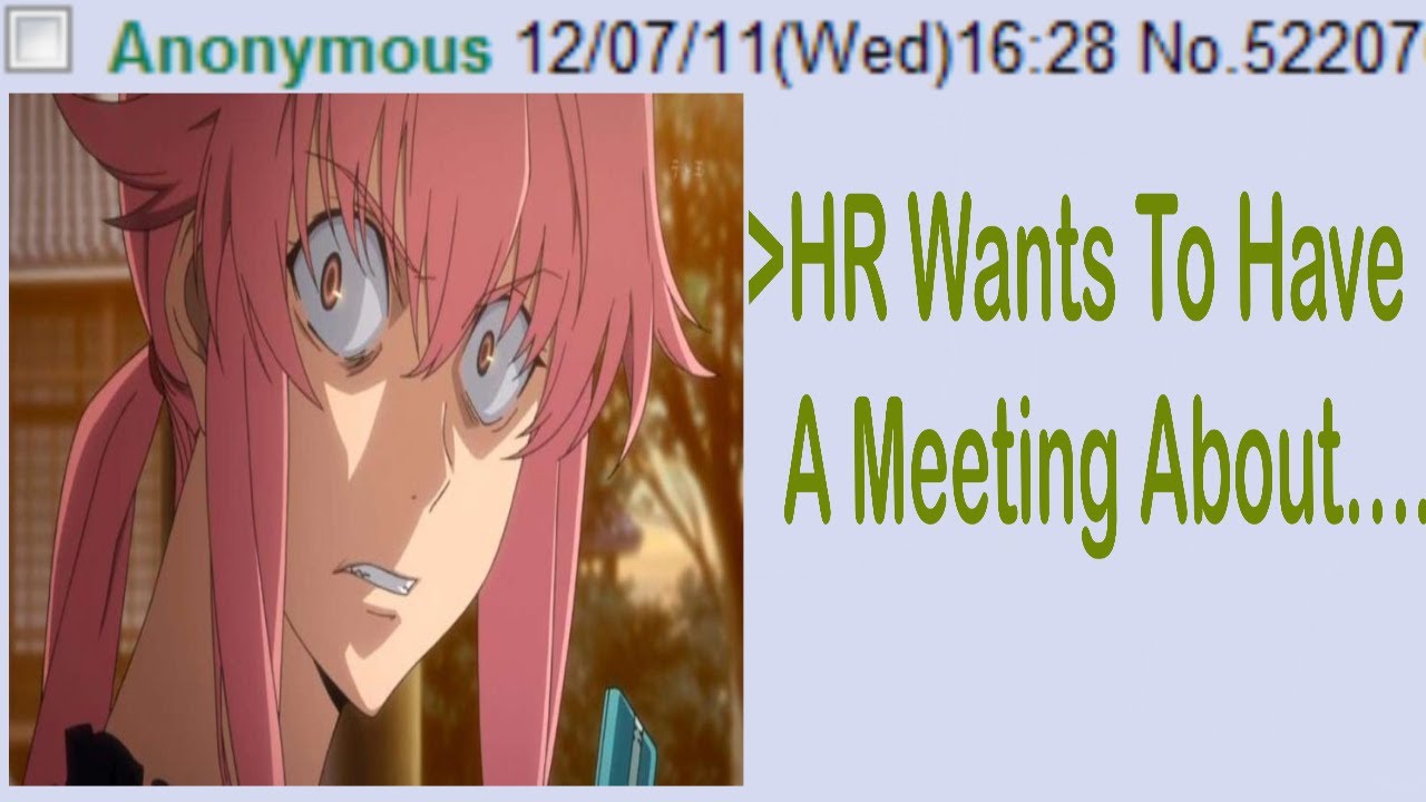 FemAnon WANTS Anon FIRED 😡 - 4chan /b Greentext - YouTube