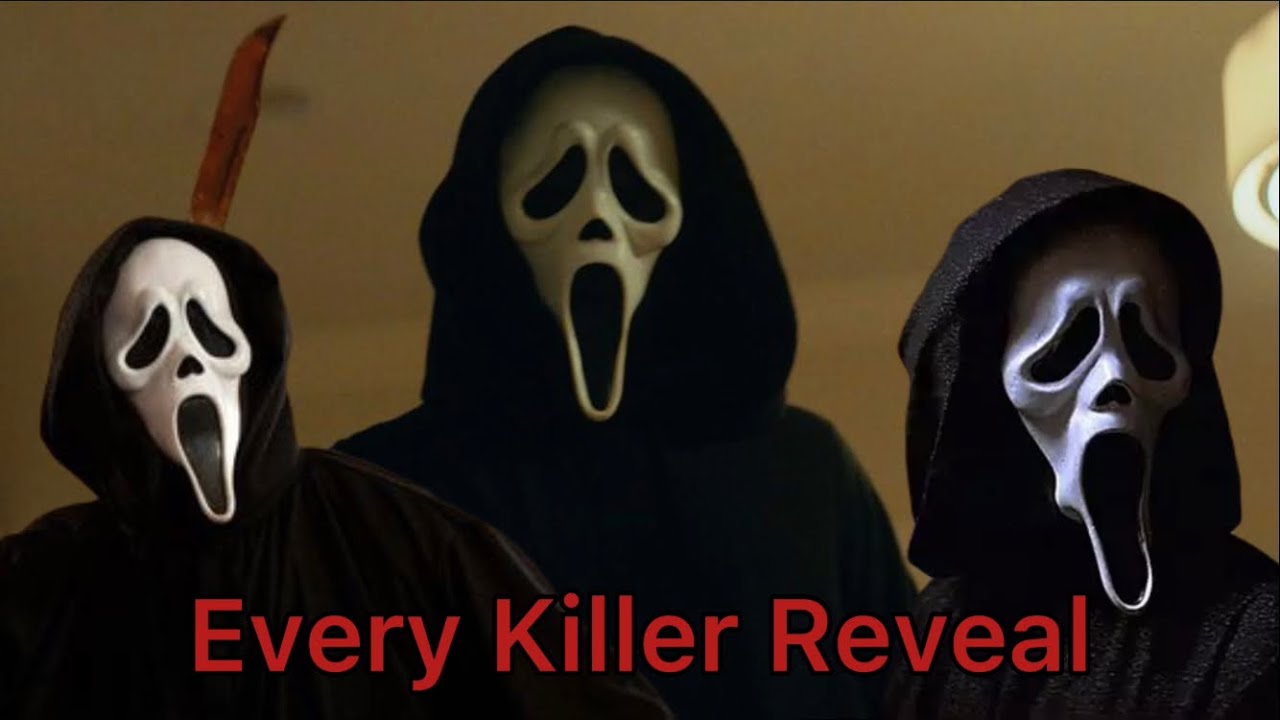 SCREAM - Every Ghostface Reveal - YouTube