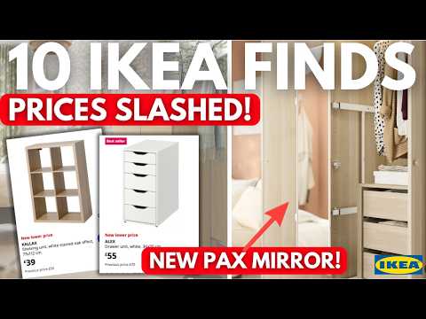 10 New IKEA Products Everyone Will Be Buying + NEW PAX Mirror!