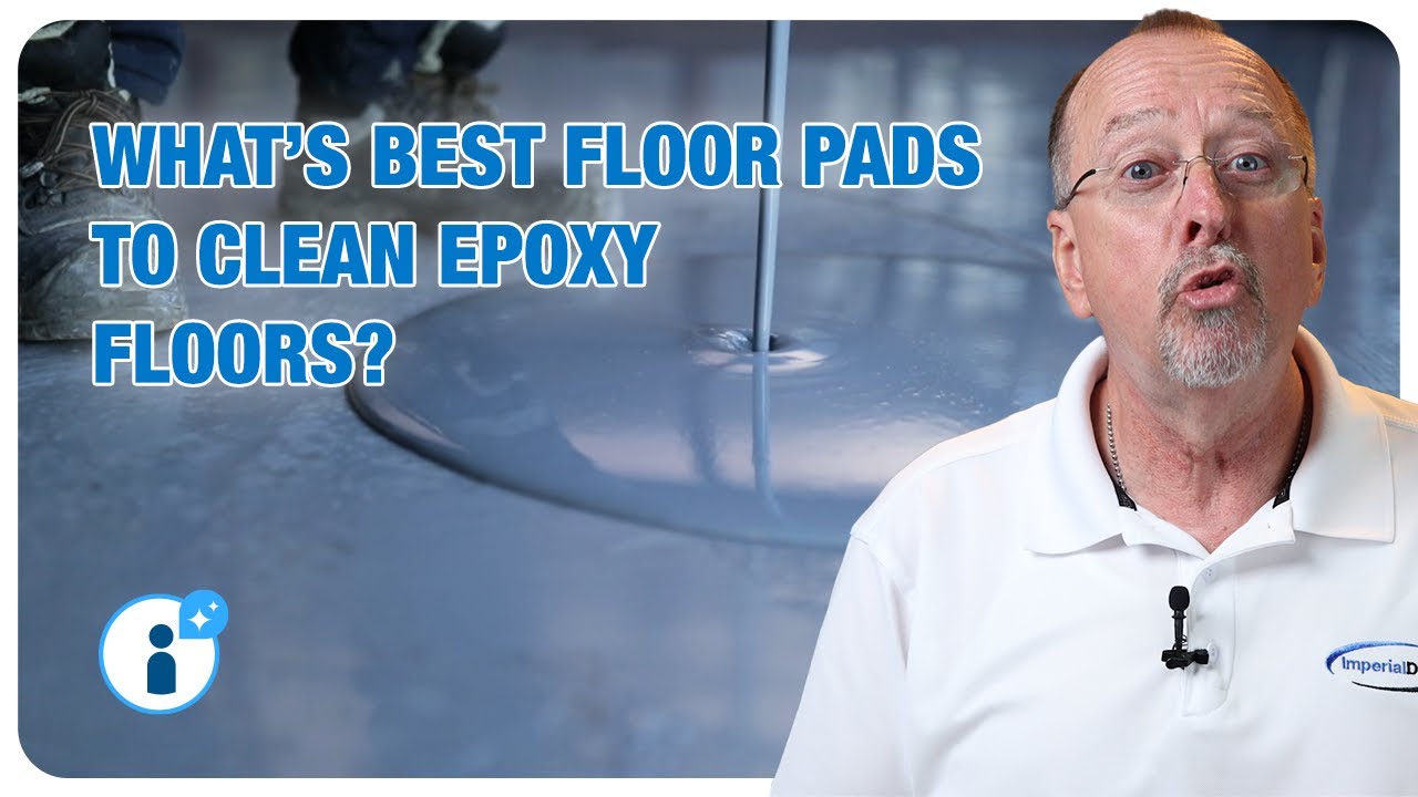 What is the Best Floor Pad to Clean Epoxy Floors? - YouTube
