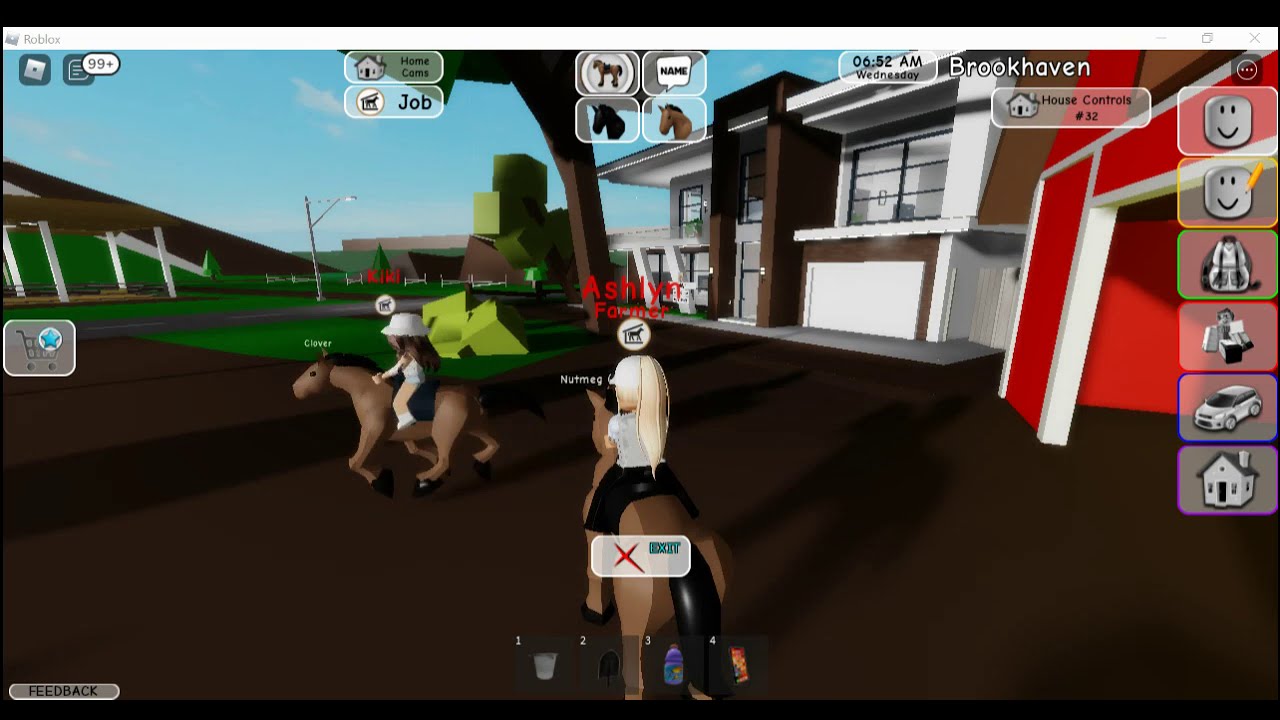 Stables Pt 1 (Getting Ready) BROOKHAVEN Rp - YouTube