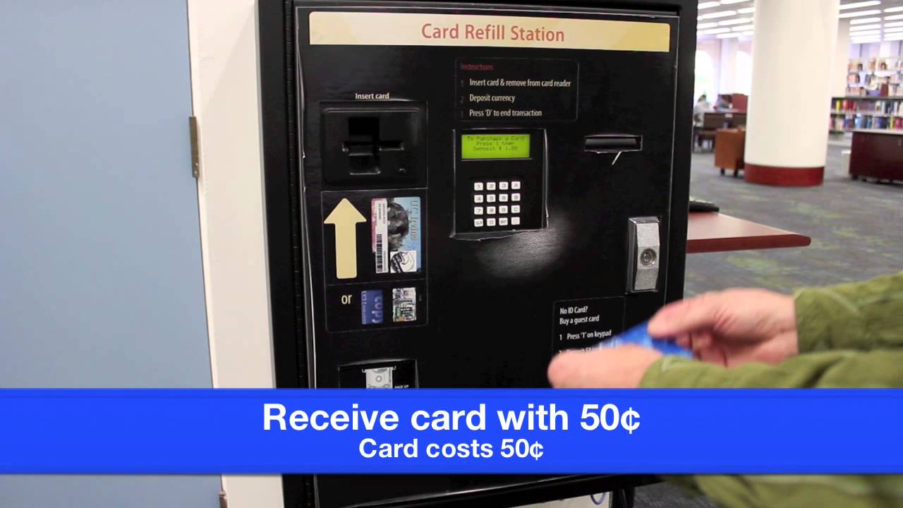 Buy A UC Irvine Libraries Copy Card to Print or Photocopy at the ...