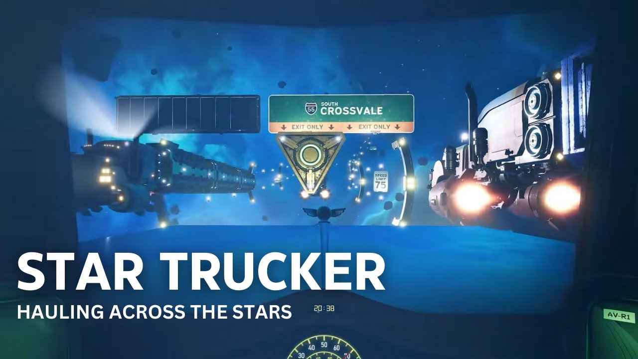 Hauling Across the Stars: A First Look at Star Trucker - YouTube