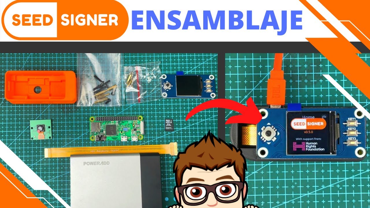Seed Signer Ensamblaje | Paso a Paso - YouTube