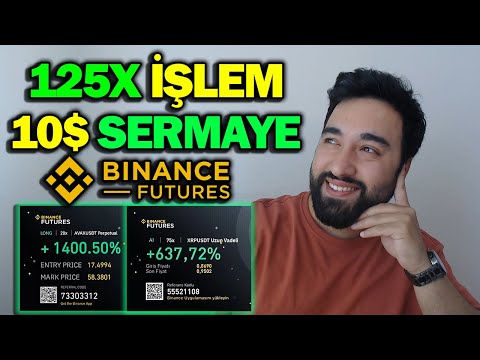 10 DOLAR SERMAYE İLE 250 DOLAR NASIL KAZANILIR? KALDIRAÇLI İŞLEM NASIL YAPILIR? BİNANCE FUTURES?