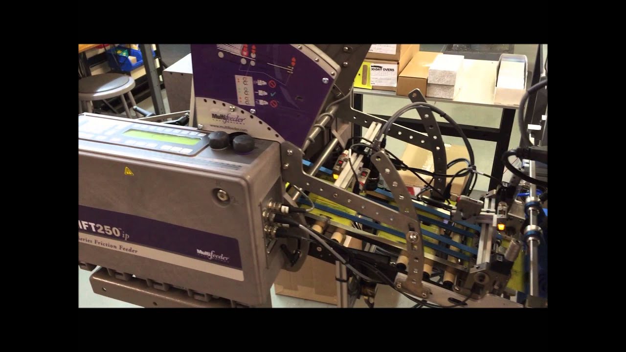 PFS High Speed Close Tolerance Card Affix and Inspection - YouTube