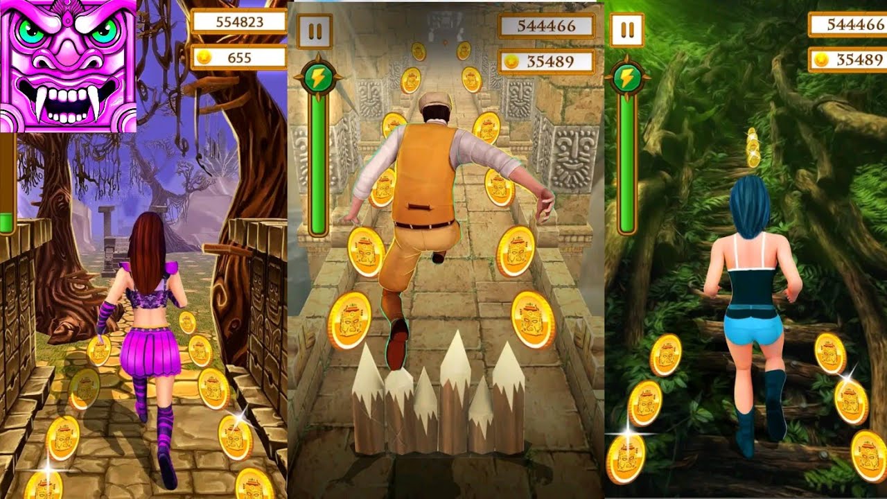 Scary Temple Final Run Lost Princess Running Game - Android Gameplay ...