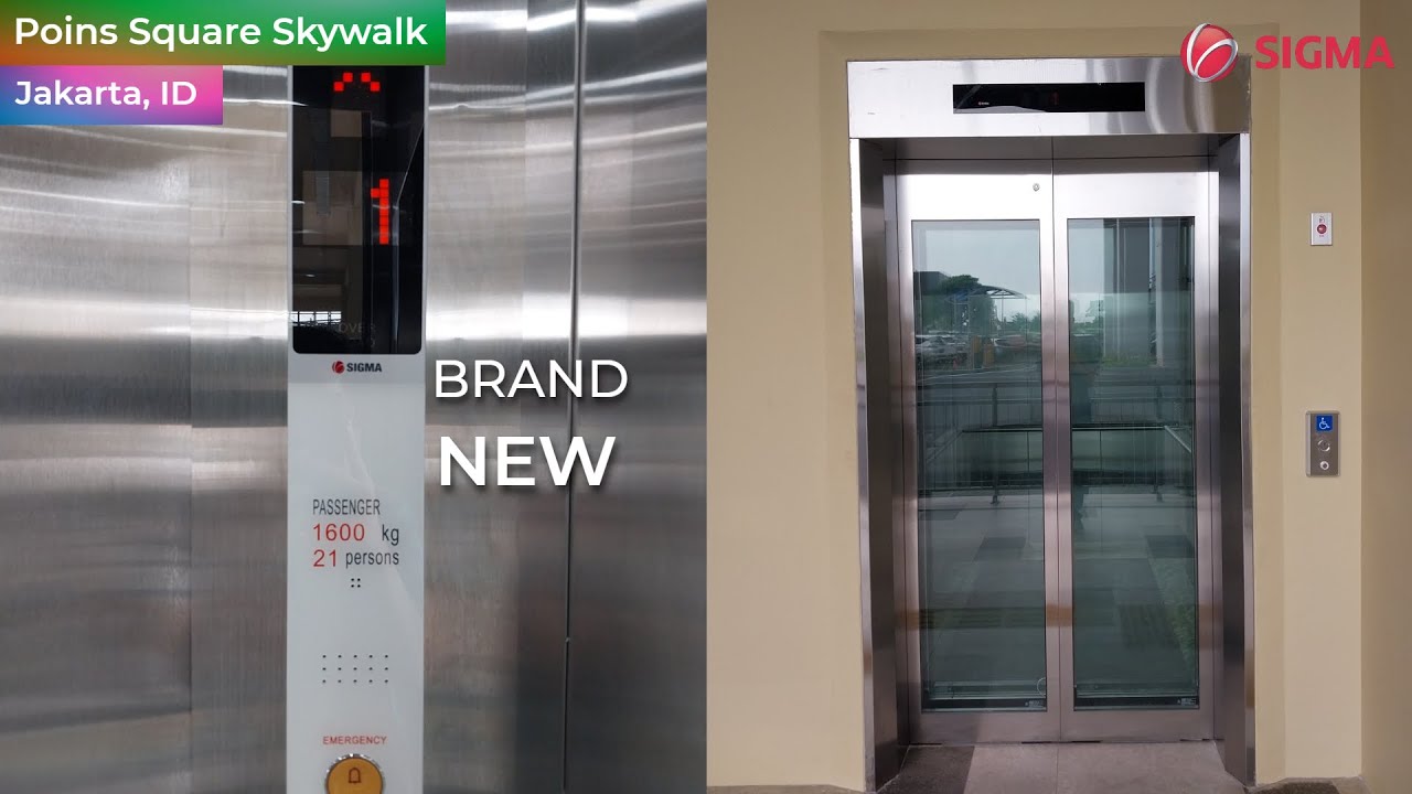 SIGMA Traction Scenic Elevator - Poins Square Skywalk, Jakarta, ID ...