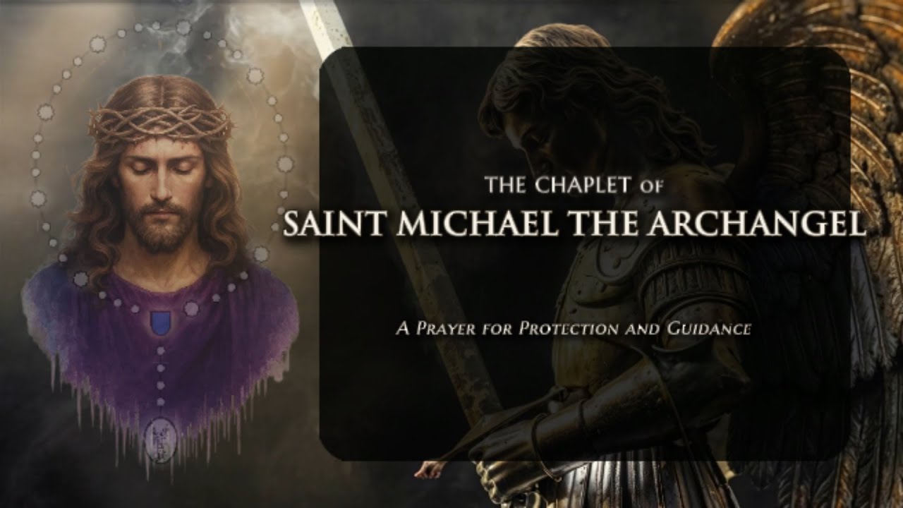 The Chaplet of Saint Michael the Archangel | Powerful Catholic Prayer ...
