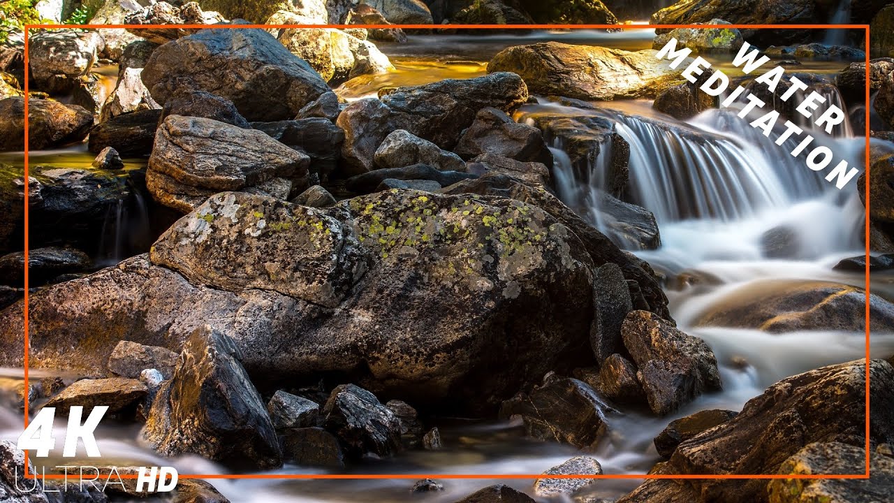 River🌊 4k - Nature Relaxation Film | Water Meditation | Relaxing River ...