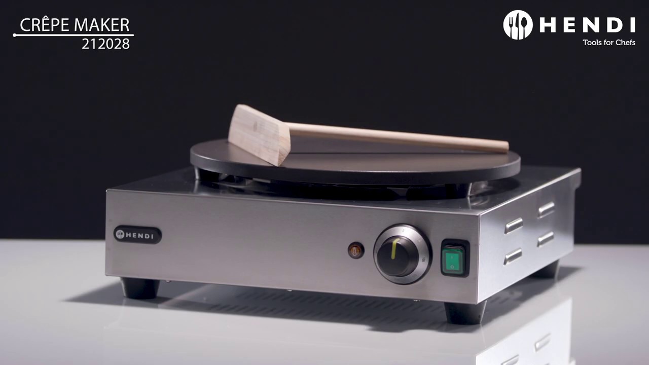 HENDI Crêpe maker 212028 - YouTube