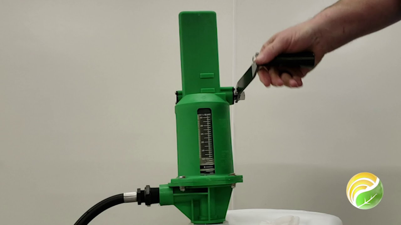 MP1Q Metering Hand Pump - YouTube
