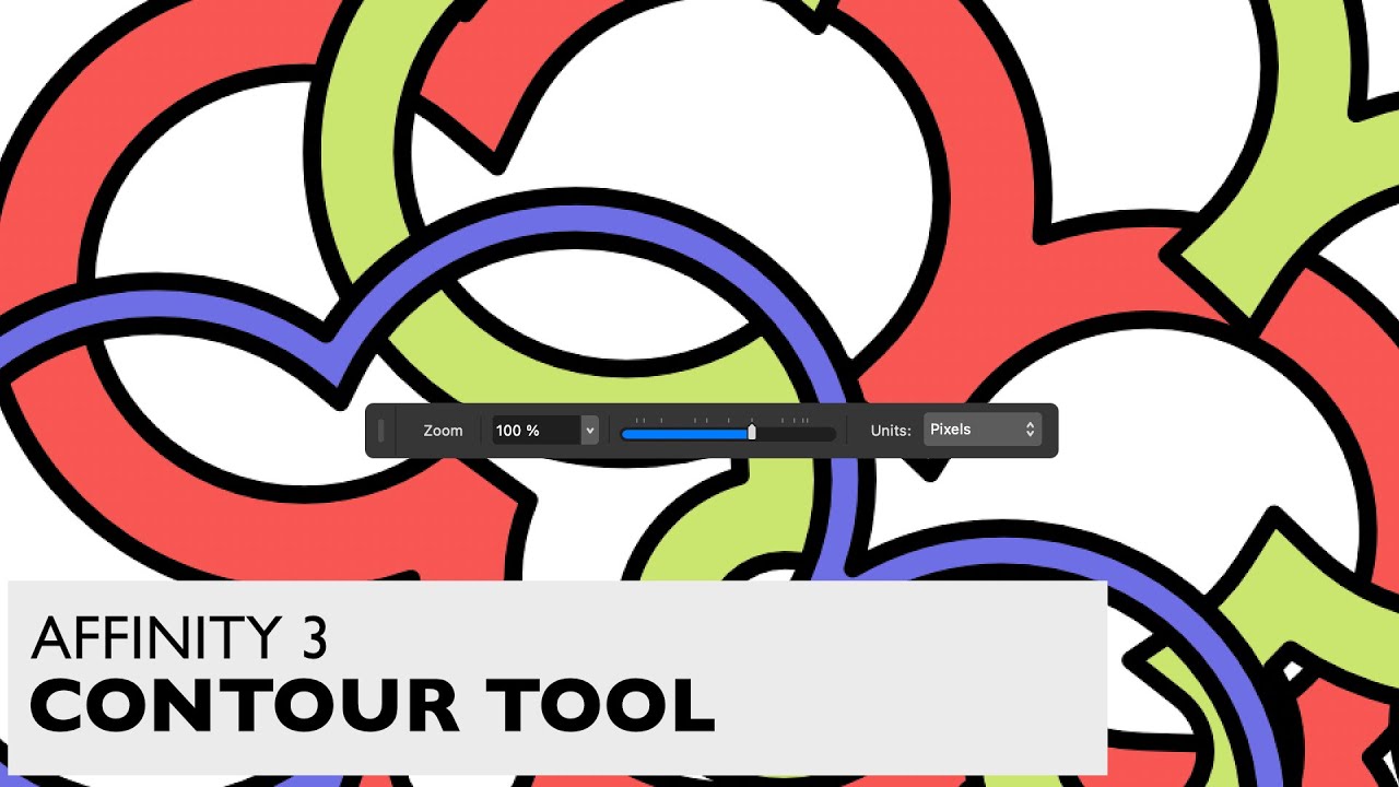 AFFINITY 3 CONTOUR TOOL | How To Use | Shapes Text Paths etc | Canva ...