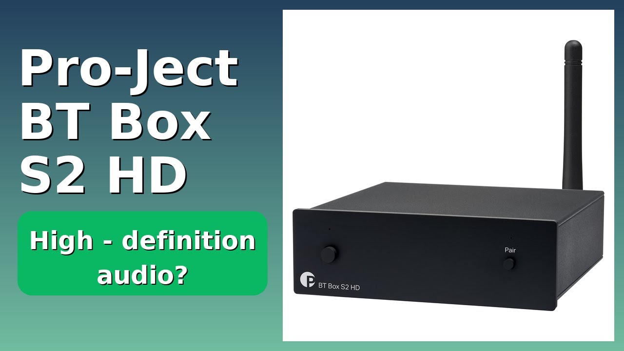 REVIEW (2025): Pro-Ject BT Box S2 HD. Features. - YouTube