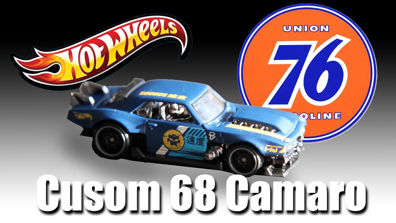 Building a Hot Wheels Custom 68 Camaro Custom Union 76 Camaro - YouTube