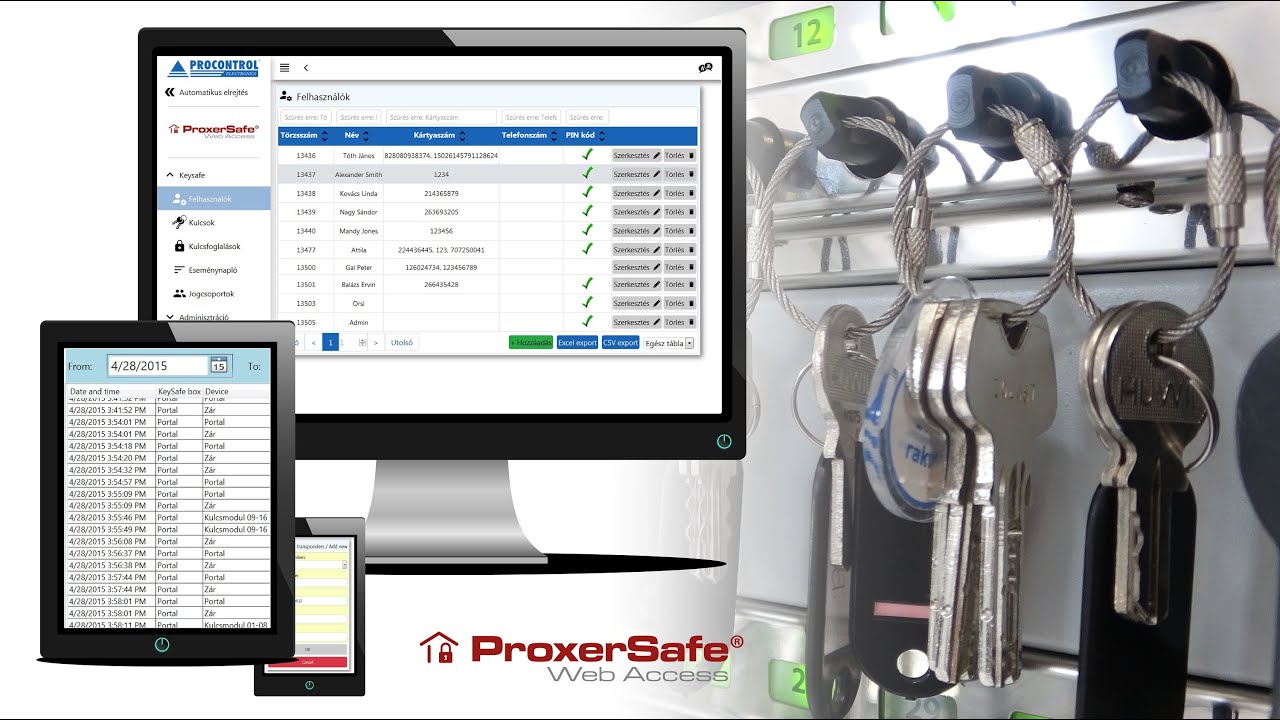 Procontrol KeySafe® Lock intelligent key cabinets - YouTube