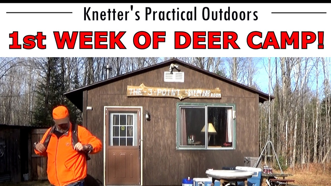 DEER SEASON - UPPER MICHIGAN DEER CAMP - YouTube