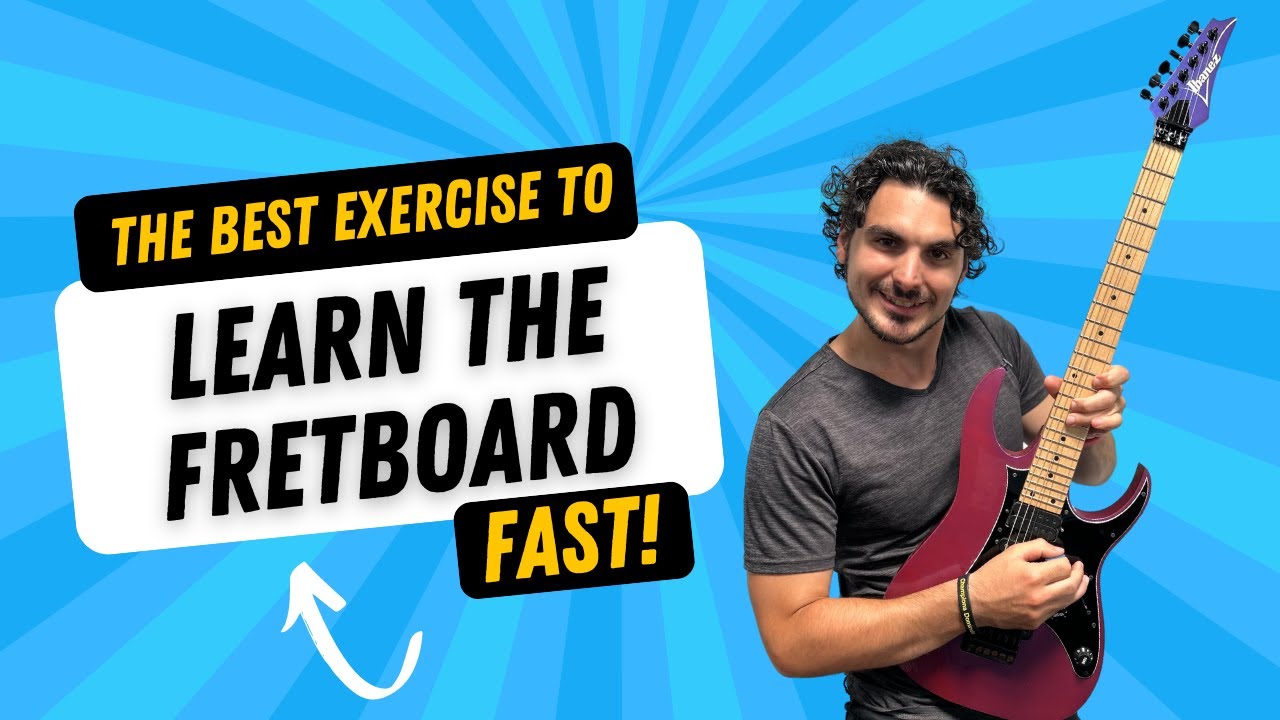 How The Pros Learn The Guitar Fretboard - Easy Guitar Lesson For ...