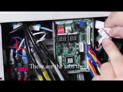 Replacing an FJM Display Board Previous Model - YouTube