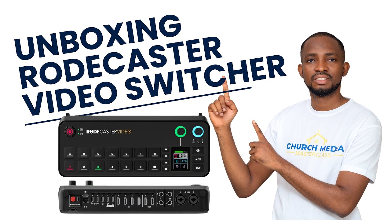 Rodecaster Video Switcher Unboxing and First Impressions ...