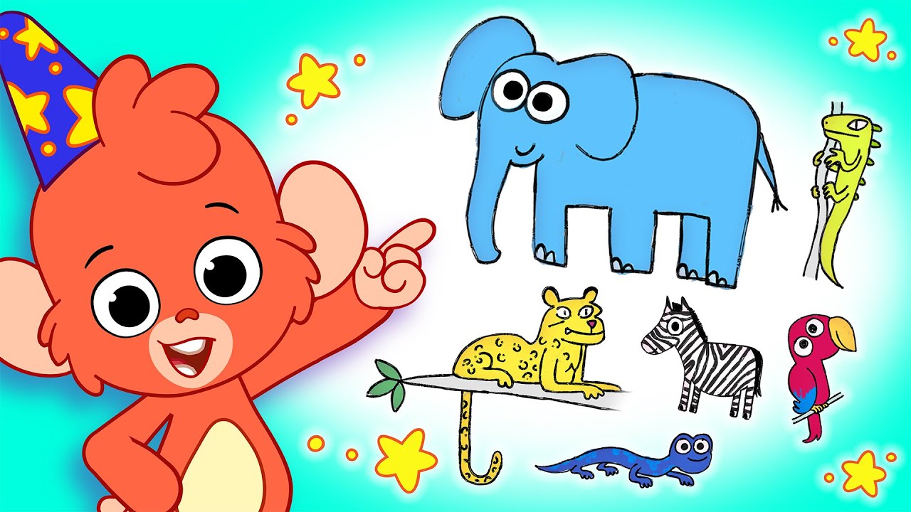 Club Baboo | The Animal Alphabet | Learn the ABC with Animal names and ...