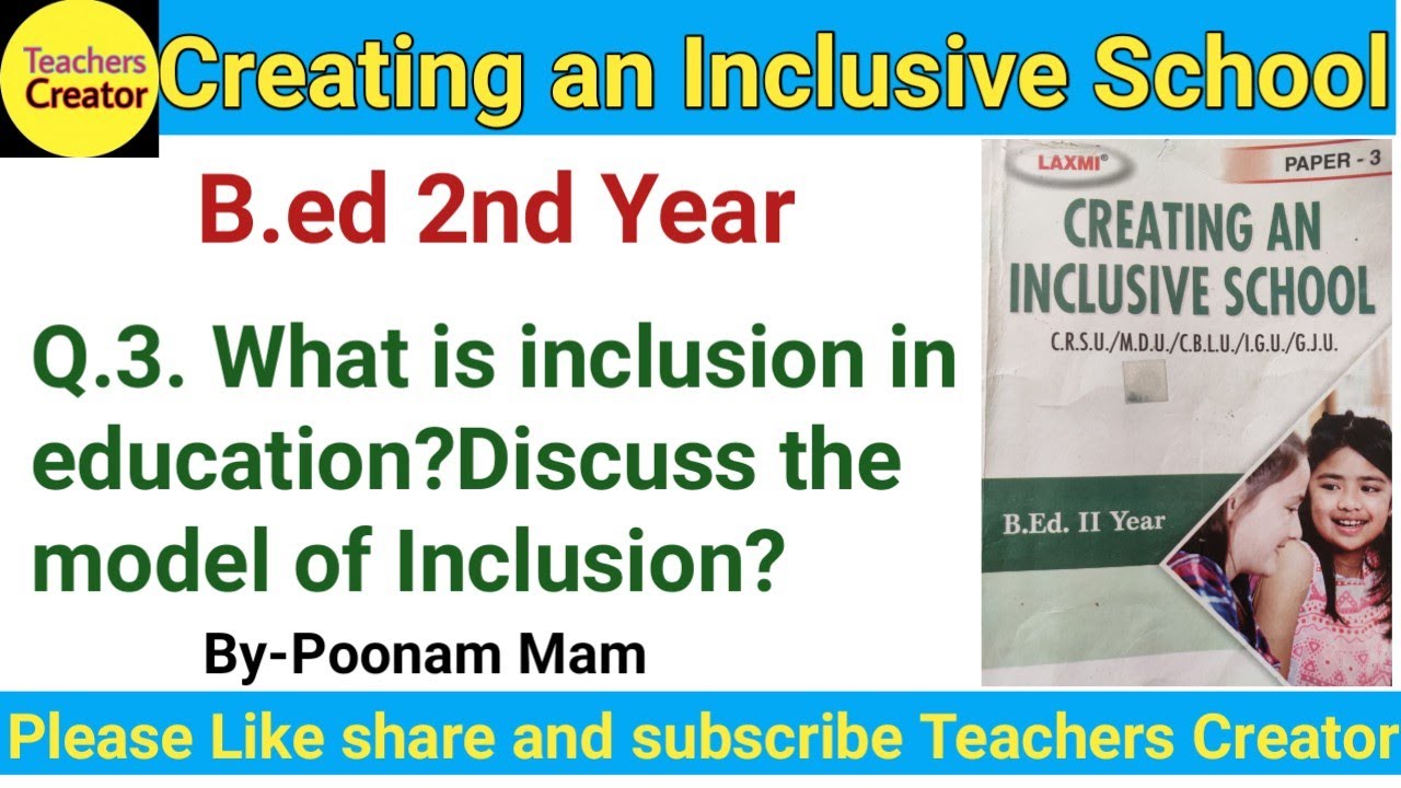 Model of Inclusion/Strategic intervention/Full inclusion model/Social ...