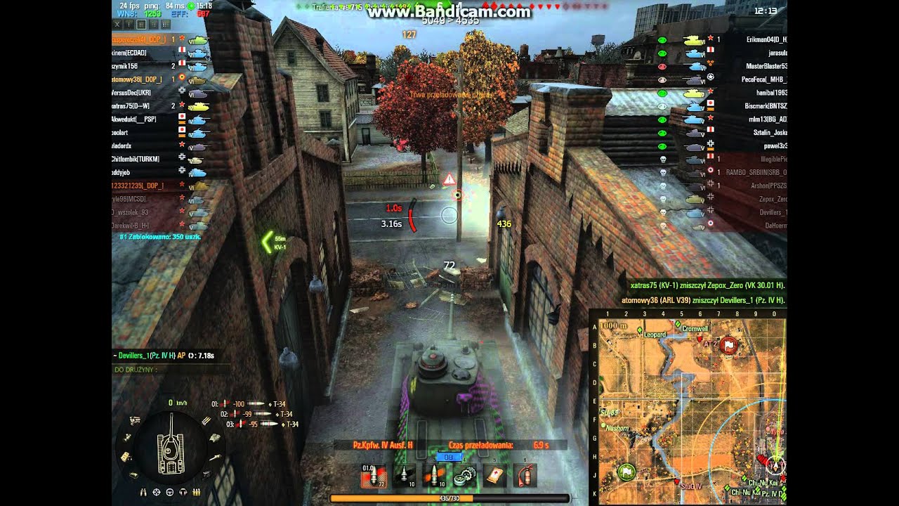 World of Tanks# A43, KV 85 i ARL V39 poczuli moc Kv 2 :D - YouTube