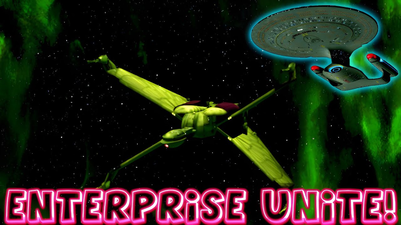 The Ultimate Encounter - 3 Klingon X-Wing Of Doom and StarFleet ...