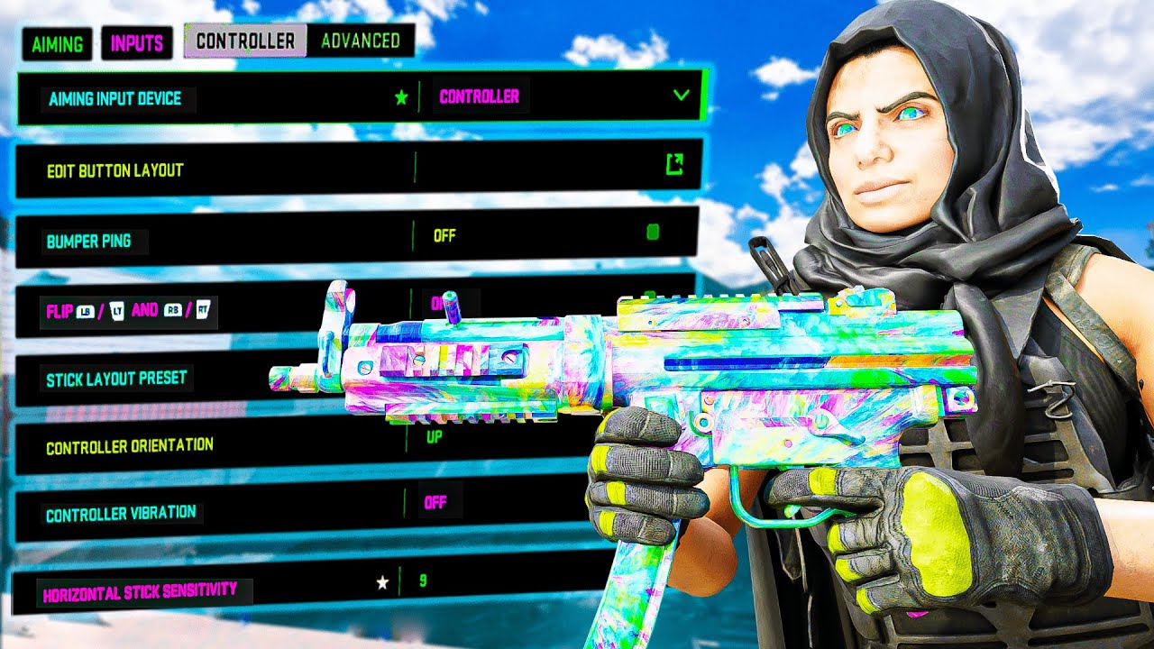 *NEW* BEST Controller Settings for Warzone 2! (Stronger Aim Assist ...