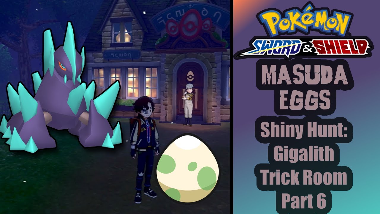 Lets Rogg and Rol-a: Gleaming Gigalith Please!: Pokemon Shield Shiny ...