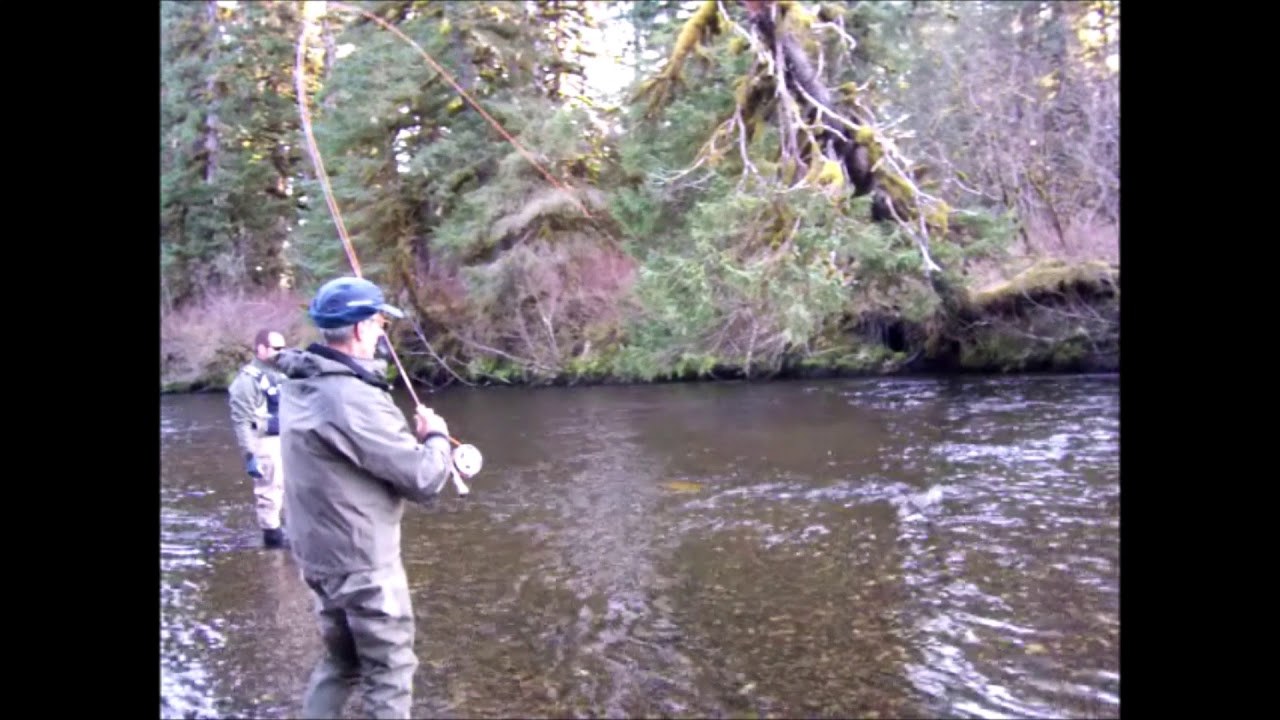 fly fishing steelhead Situk Yakutat - YouTube