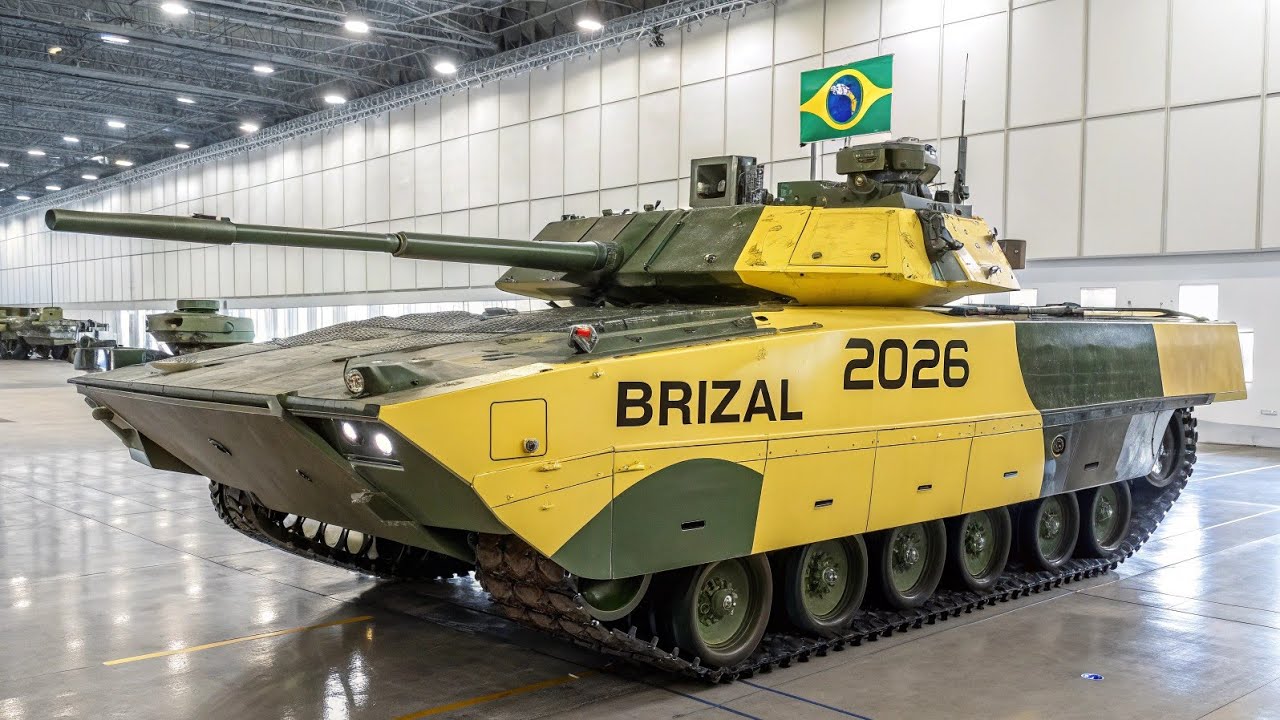 Bernardini X1A1 Carcará 2026 – O Tanque Brasileiro Que Surpreende o ...