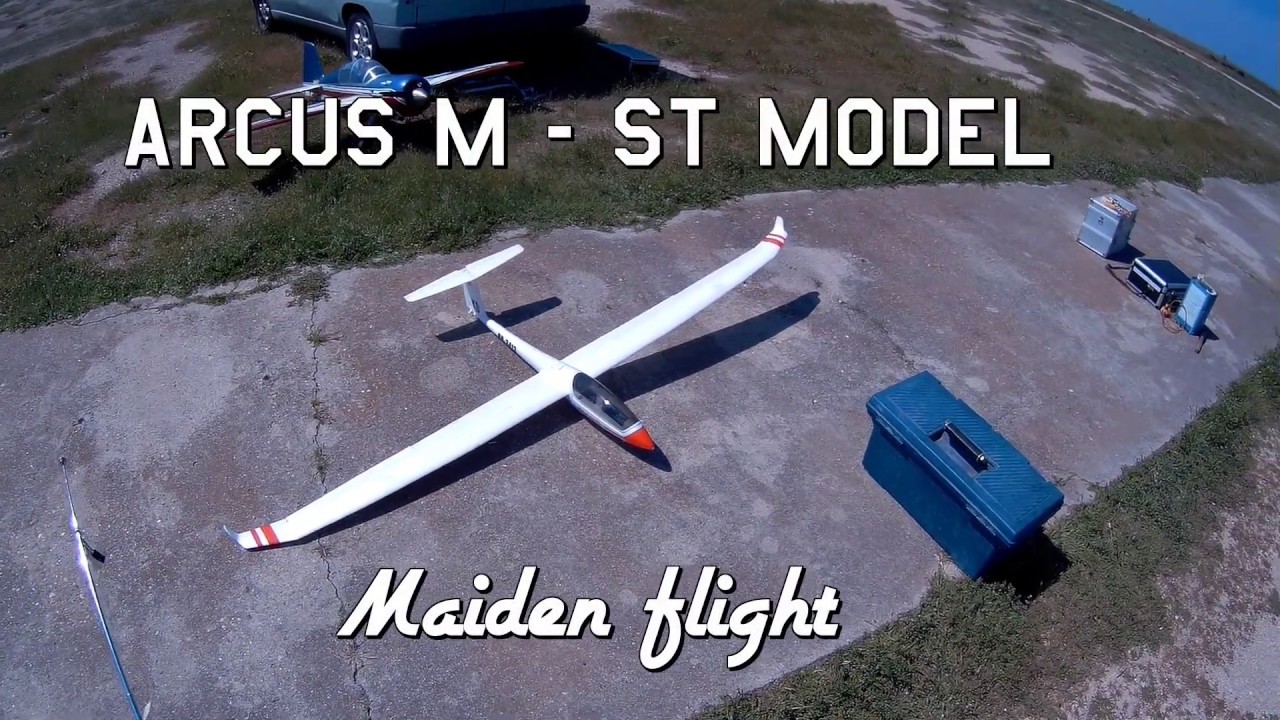 Arcus M maiden Flight - YouTube