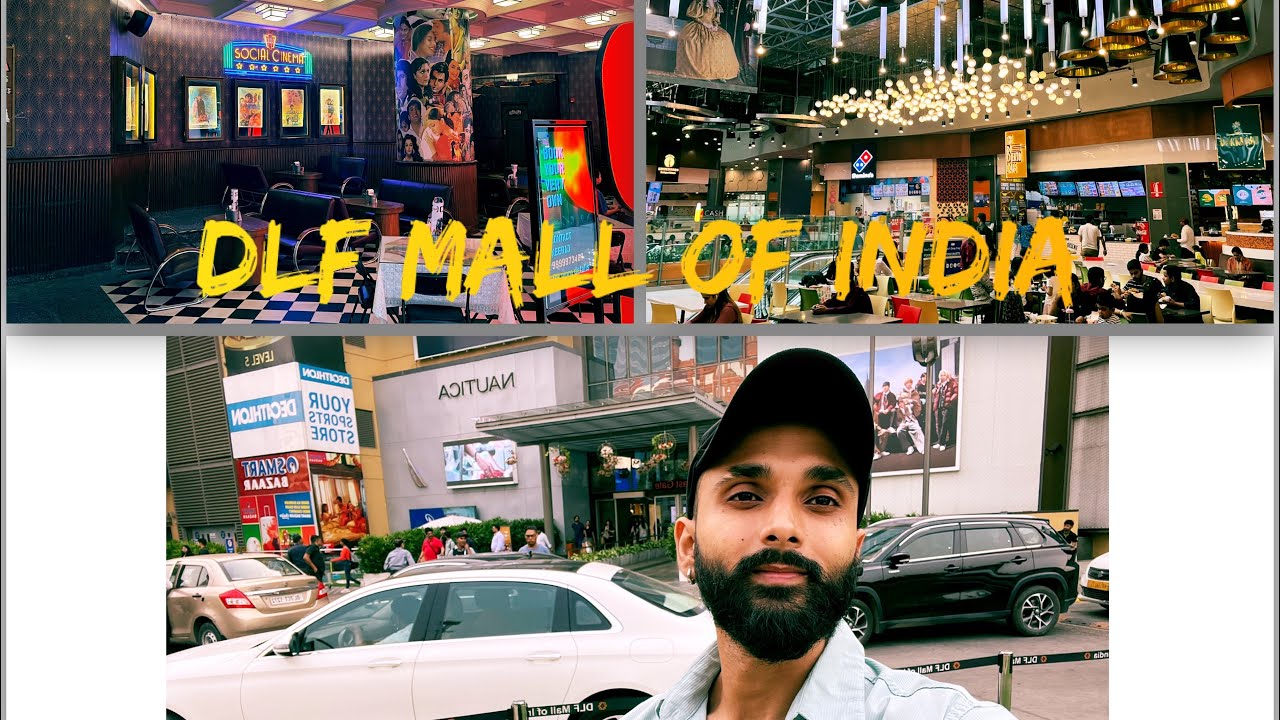 Exploring DLF Mall Of India Sector 18 Noida | One Of The Biggest Mall ...