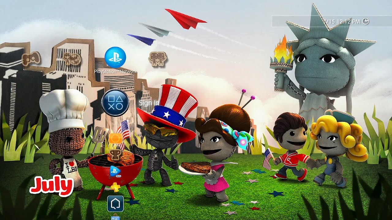 PlayStation 3 LittleBigPlanet™ 2 2013 Calendar Dynamic Theme - YouTube