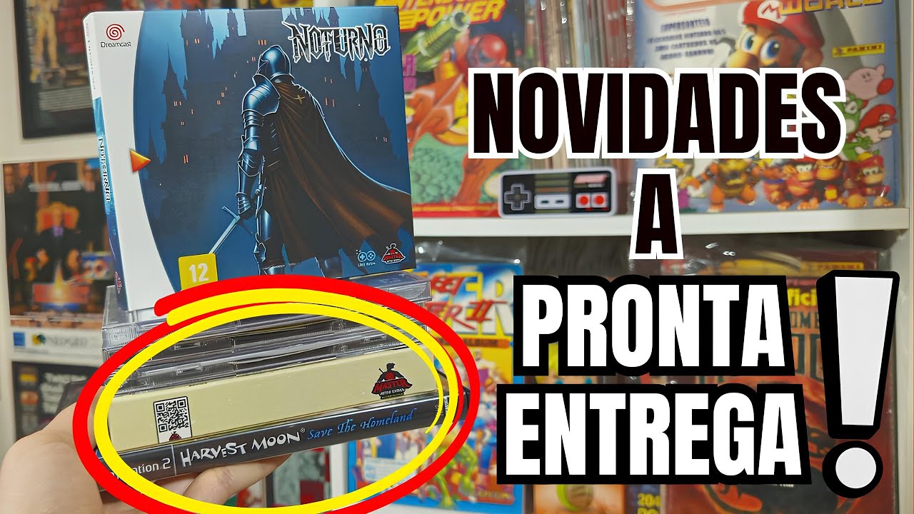 CHEGOU AGORA 7 NOVOS LANÇAMENTOS DA MASTER RETRO GAMES 😱🔥 - YouTube