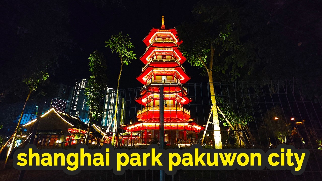 Kondisi Terkini Park Shanghai Pakuwon City Surabaya | Perbandingan ...