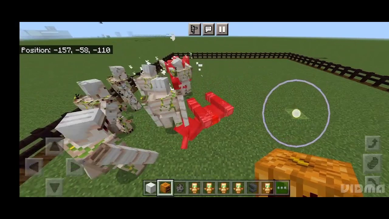IRON GOLEMS VS RAVAGER AND WITHER SKEIETIONS - YouTube