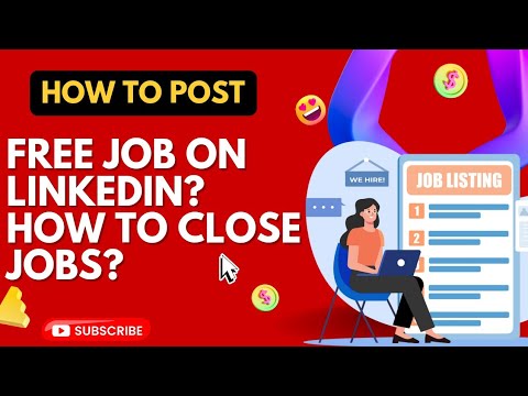 Secrets to Posting Free Jobs & Closing Positions on LinkedIn - YouTube