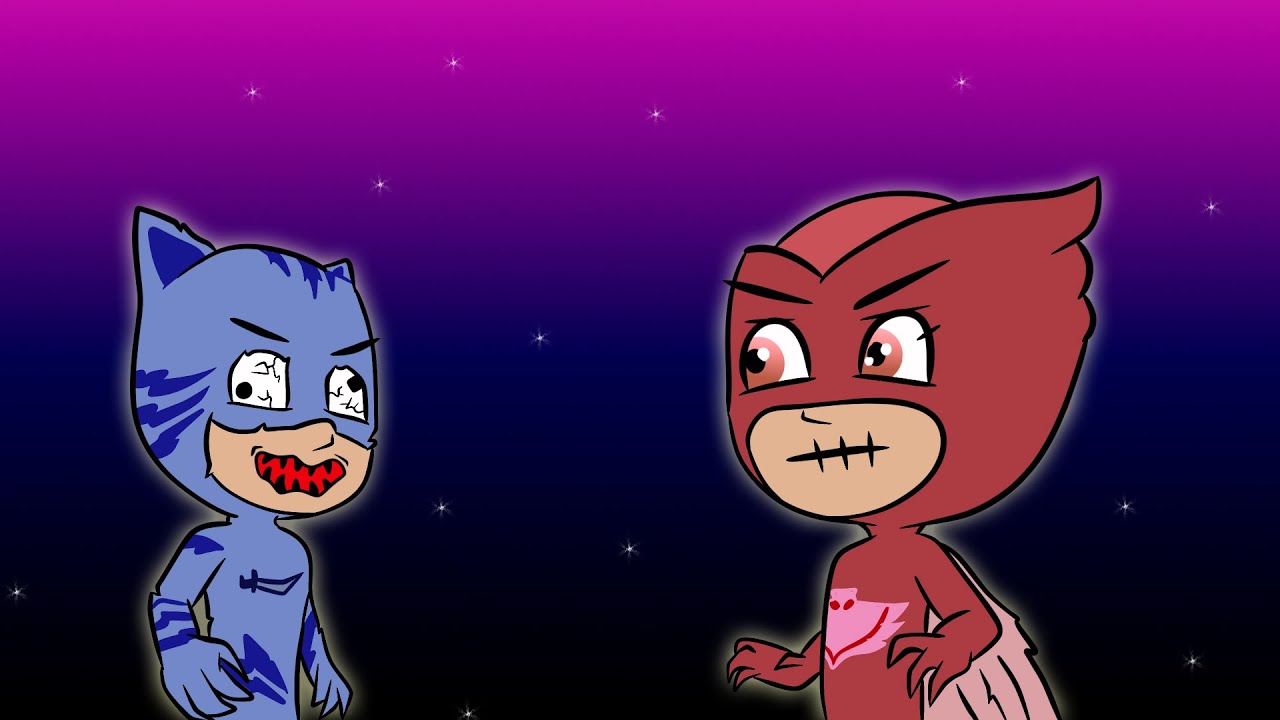 Catboy x Owlette Worried Moment Zombie Catboy Looks Overcontrol Song ...