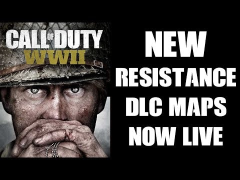 NEW COD WWII Resistance DLC Multiplayer Maps LIVE! PS4 Gameplay - YouTube
