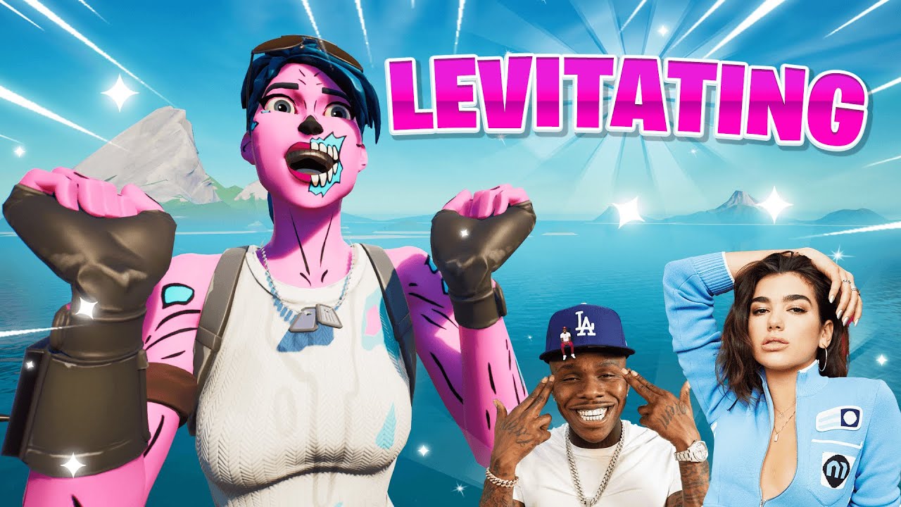 Dua Lipa Levitating Fortnite Trickshot Montage Youtube
